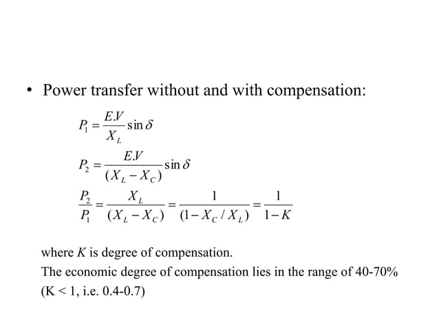 Series & shunt compensation and FACTs Devices | PPTX