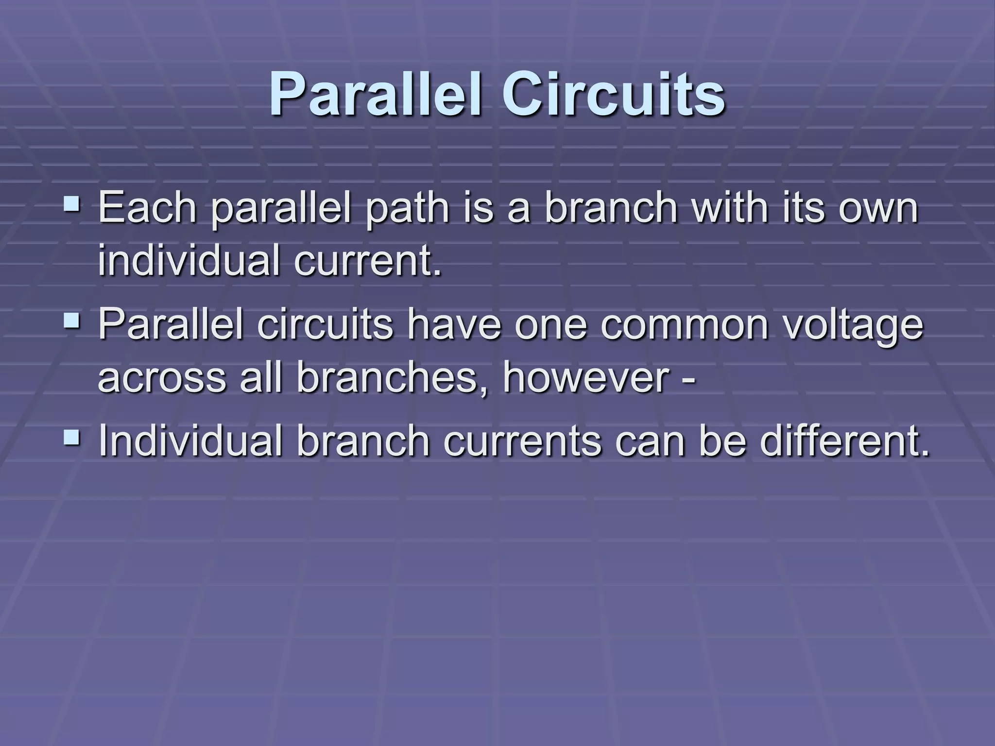 Series Ckt. and Parallel.ppt | Computer Networking | Computing