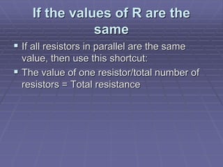 Series Ckt. and Parallel.ppt | Computer Networking | Computing