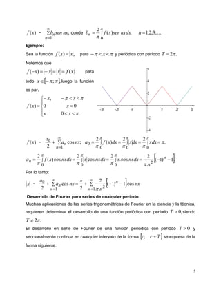 Series de fourier | DOC