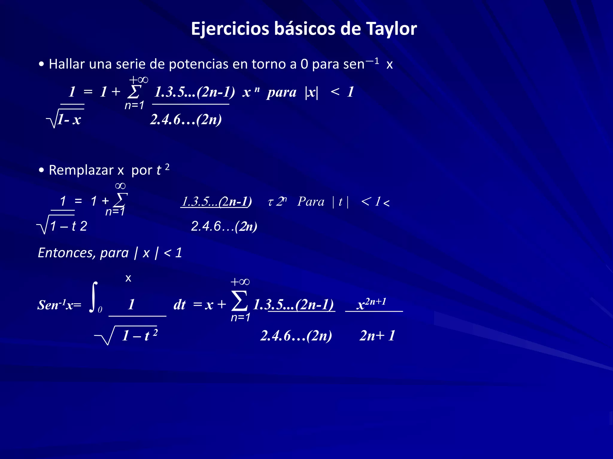 Series de taylor y fourier | PPTX