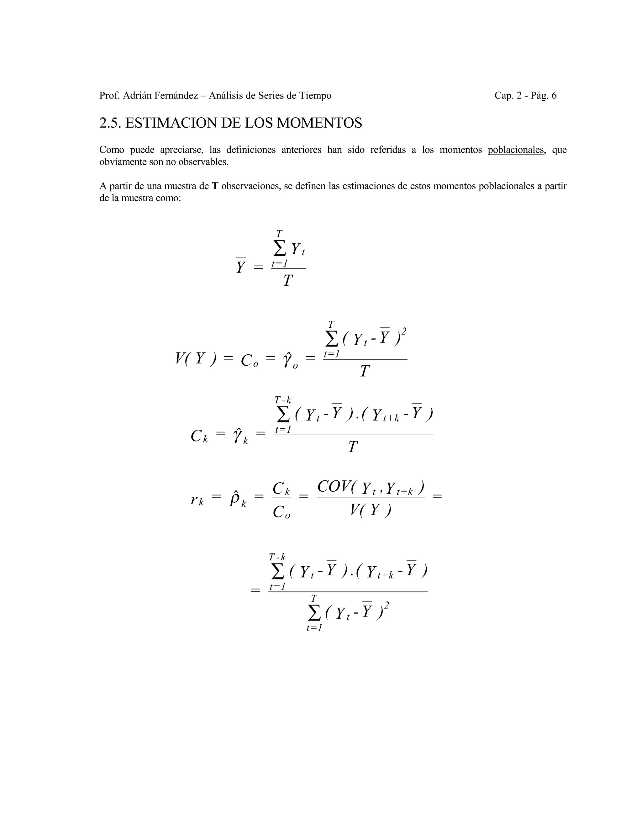 Series de tiempo arima i | PDF