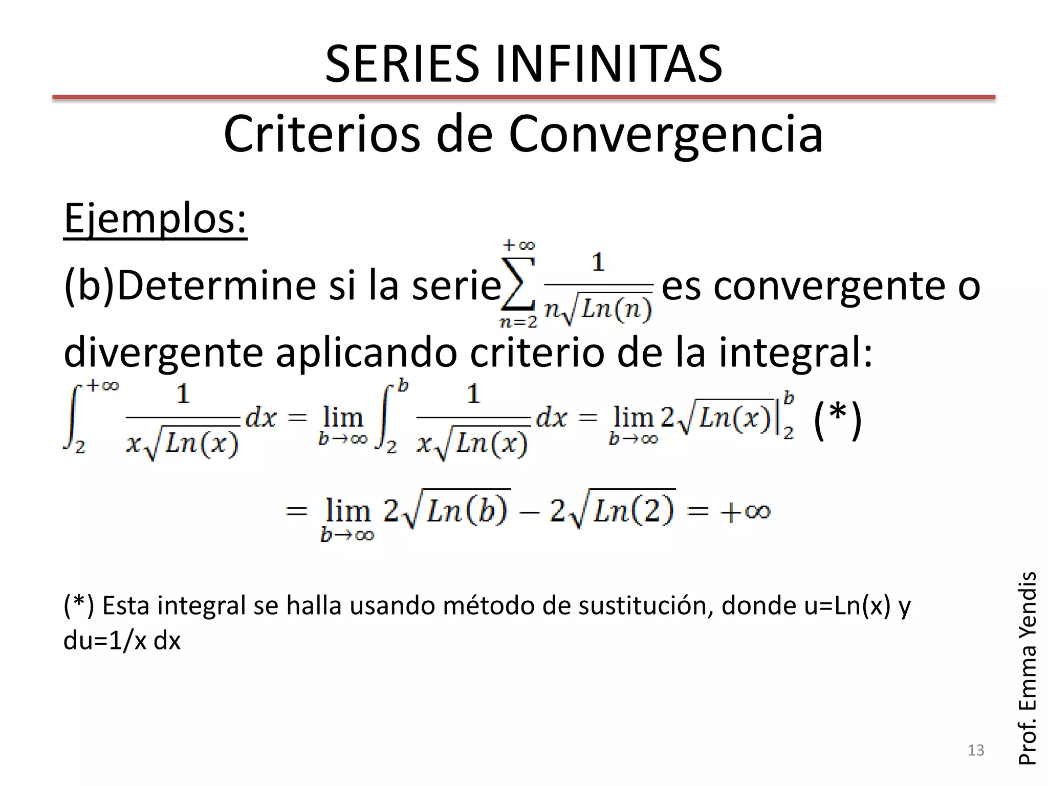 Series infinitas | PDF
