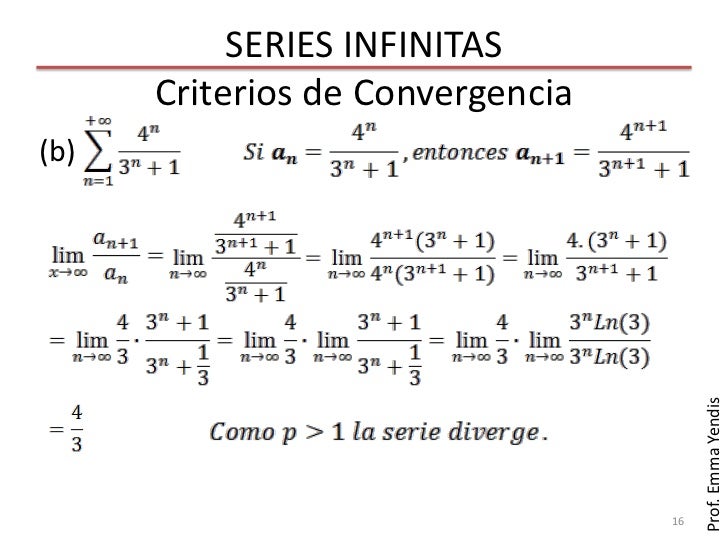 Series infinitas