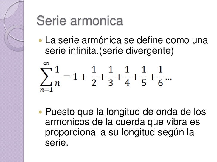 Series infinitas