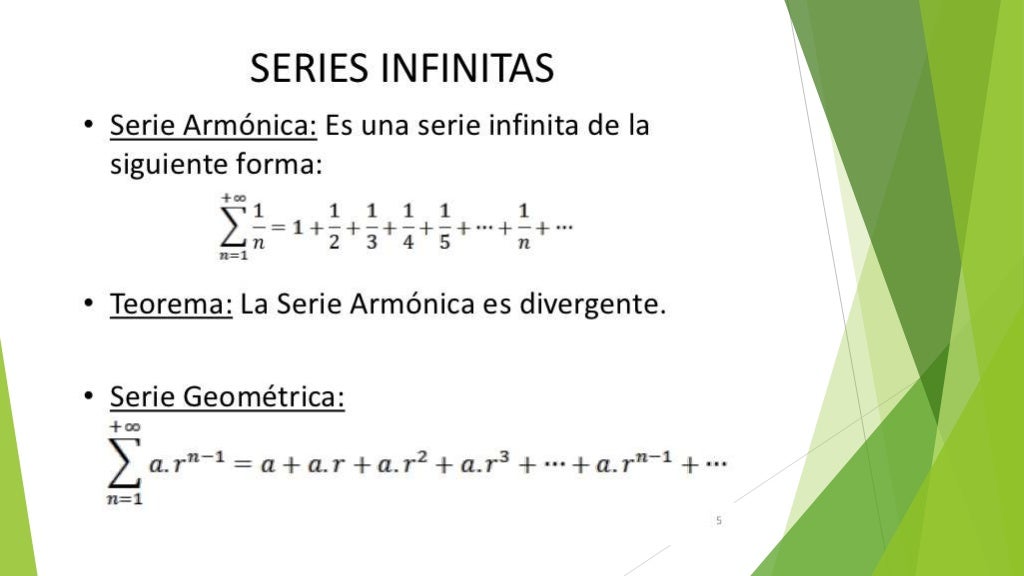 Series infinitas