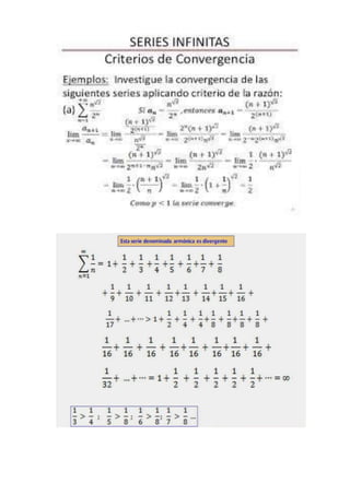 Series infinitas | DOCX