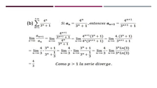 Series infinitas-matematicaIII | PDF