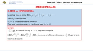 SERIES INFINITAS y CRITERIOS DE CONVERGENCIA.pptx