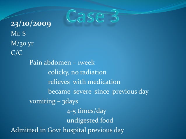 Series of small bowel obstruction | PPT