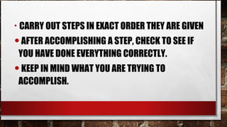 Series of direction | PPT