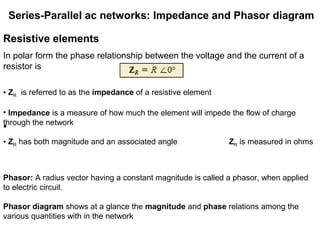 Series parallel ac networks | PPT | Computer Networking | Computing