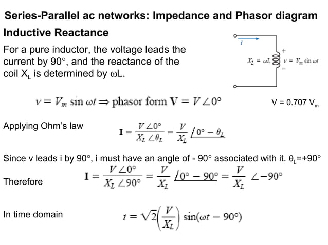 Series parallel ac networks | PPT | Computer Networking | Computing