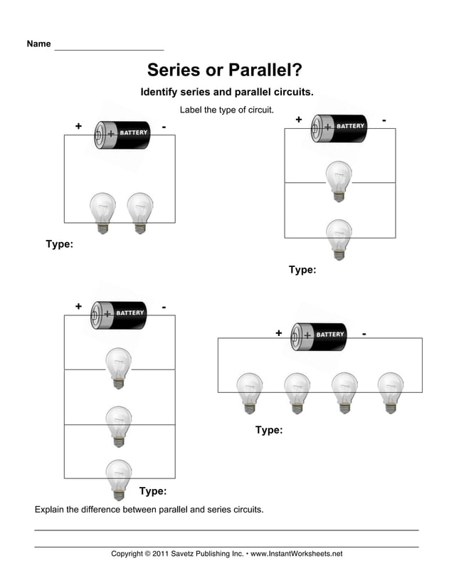 Series parallel circuits | PDF
