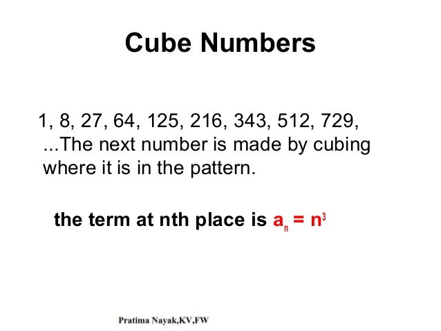 Series Progression Mathematics series-progression-mathematics