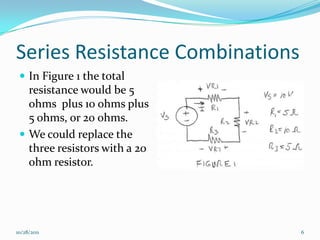 Series Resistance Combinations | PPTX