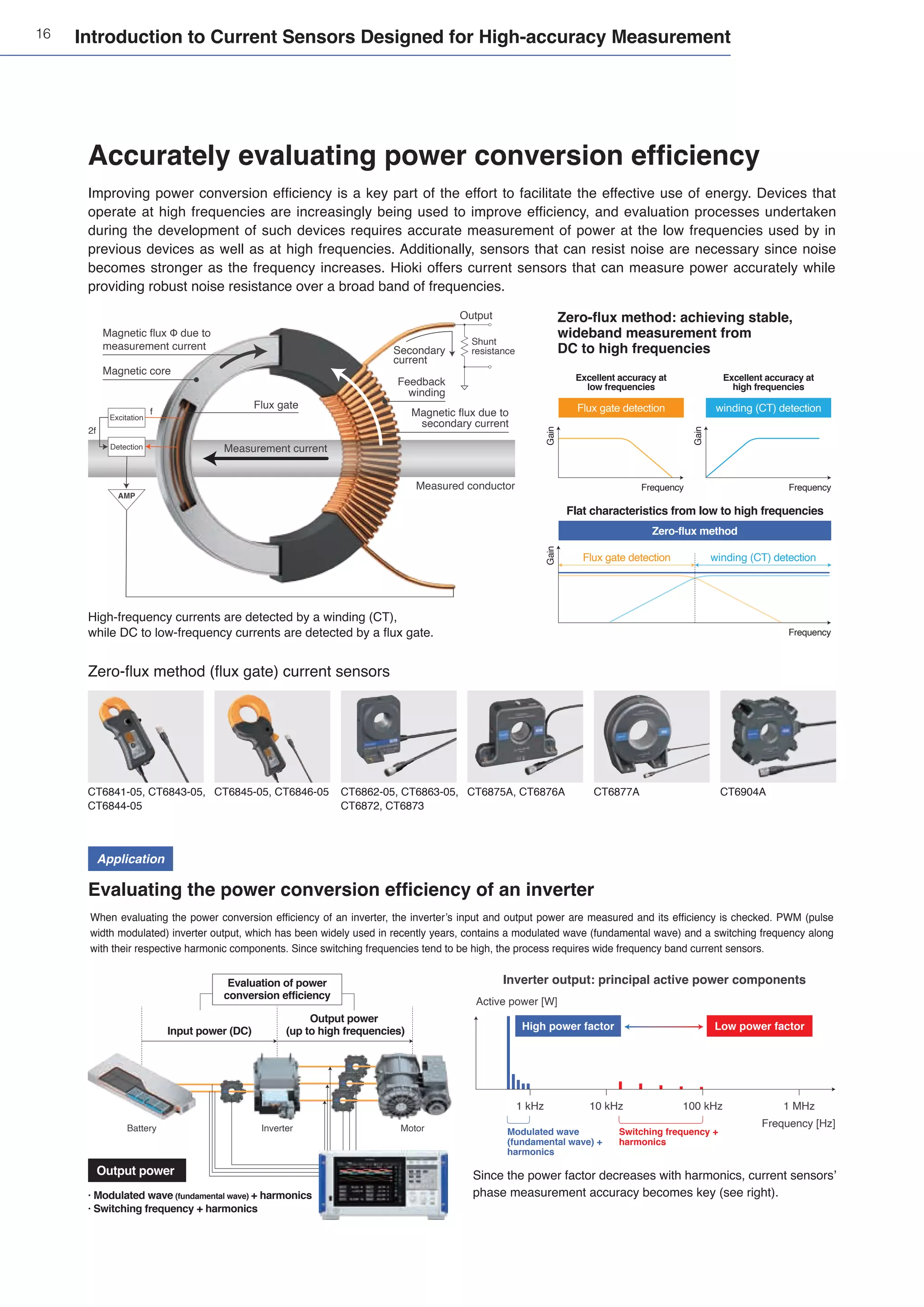 HIOKI Current Series sensors probes_e1-1_zb | PDF