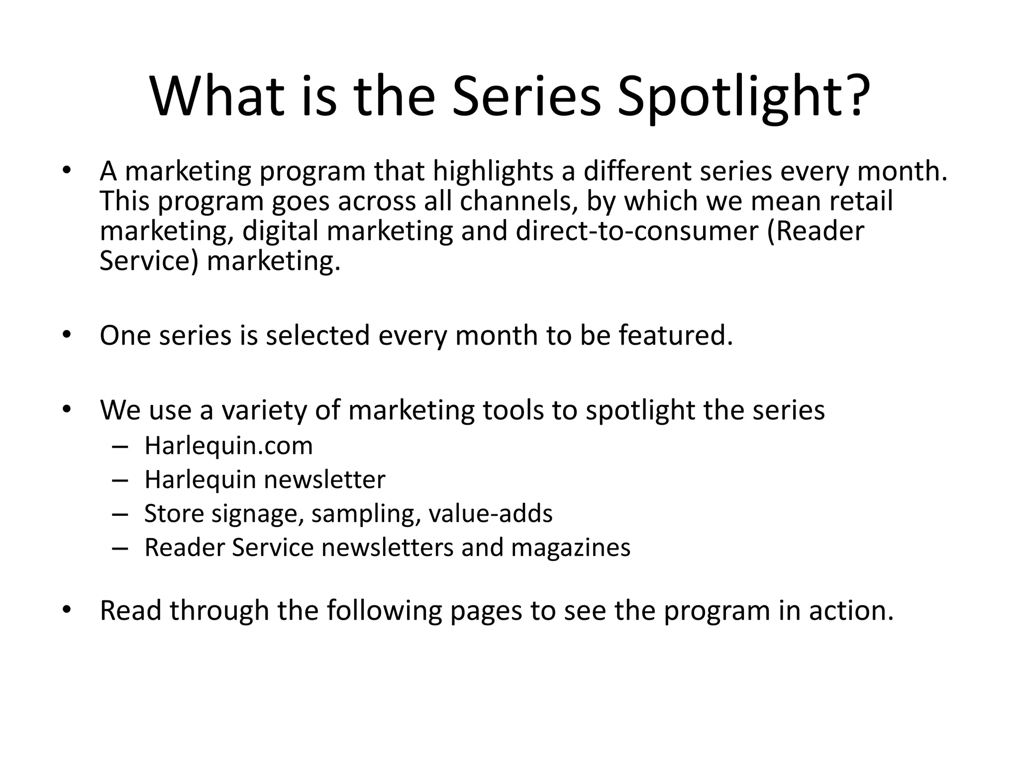 Series spotlight test | PPTX