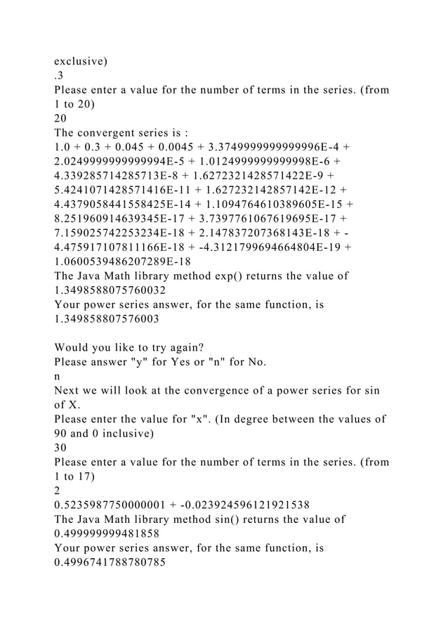 Seriestesterclasspathseriestesterproject Seriestdocx