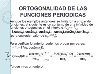 Serie trigonometrica de fourier | PPTX