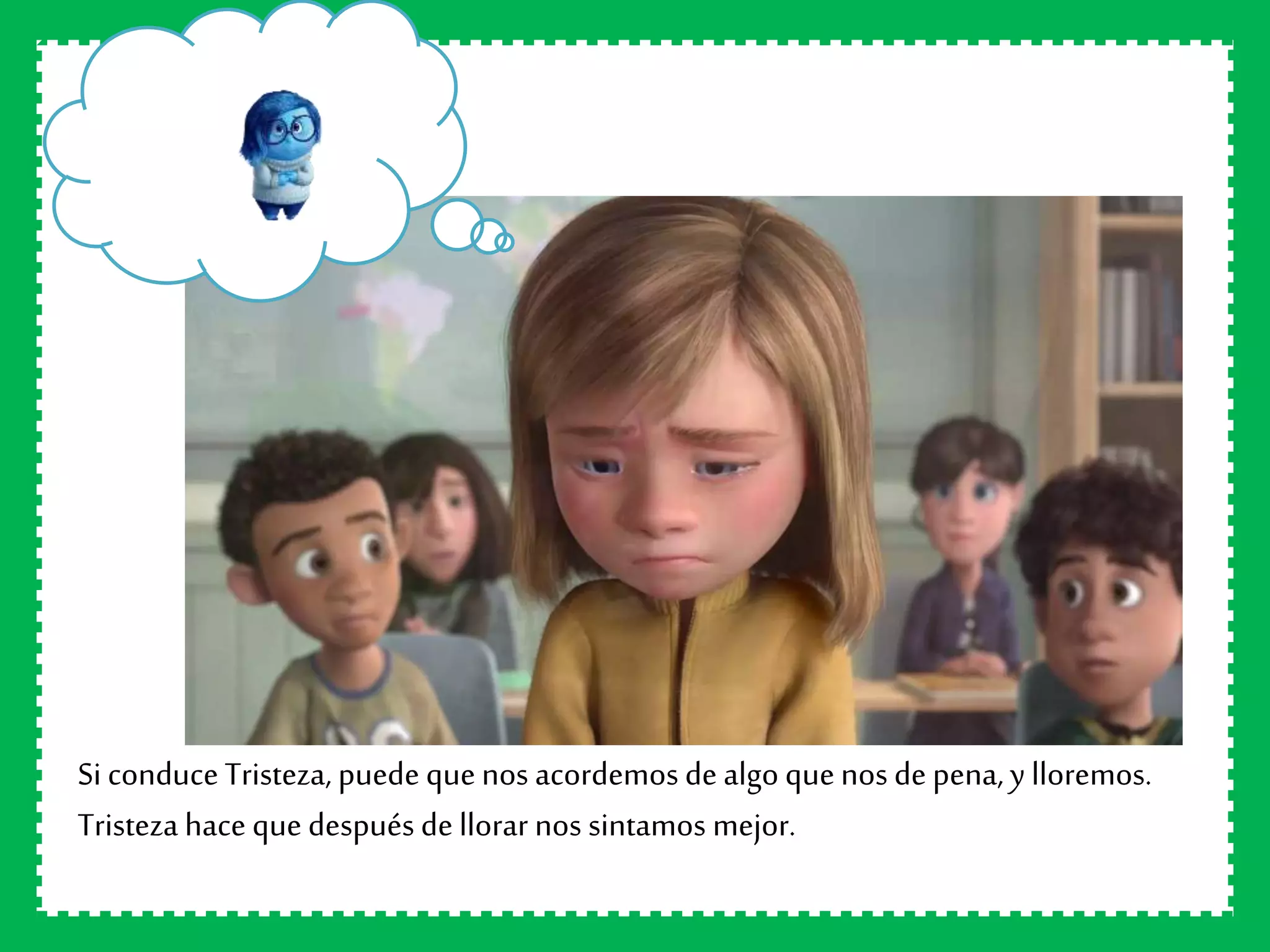 Aprendo sobre las emociones con la película "Del Revés" | PPTX