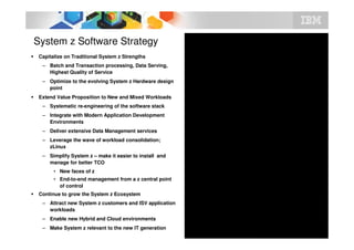 Fremtidens platform til koncernsystemer (IBM System z) | PDF | Computer ...