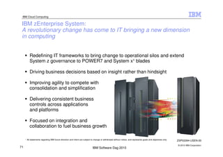 Hybrid Cloud Computing (IBM System z) | PPT