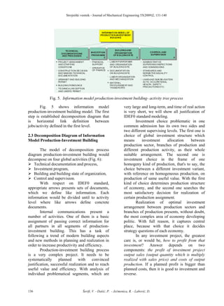 Functional and Information Modeling of Production Using IDEF Methods | PDF