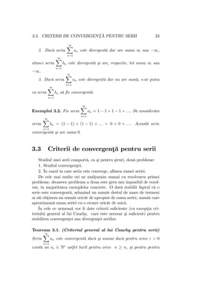 Serii numerice | PDF