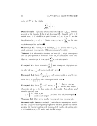 Serii numerice | PDF