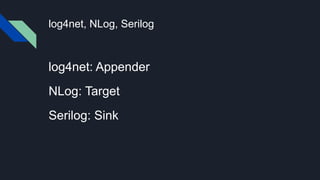 Logging, Serilog, Structured Logging, Seq | PPT