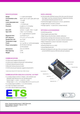 Serinus 10-ozone-o3-gas-analyser | PDF