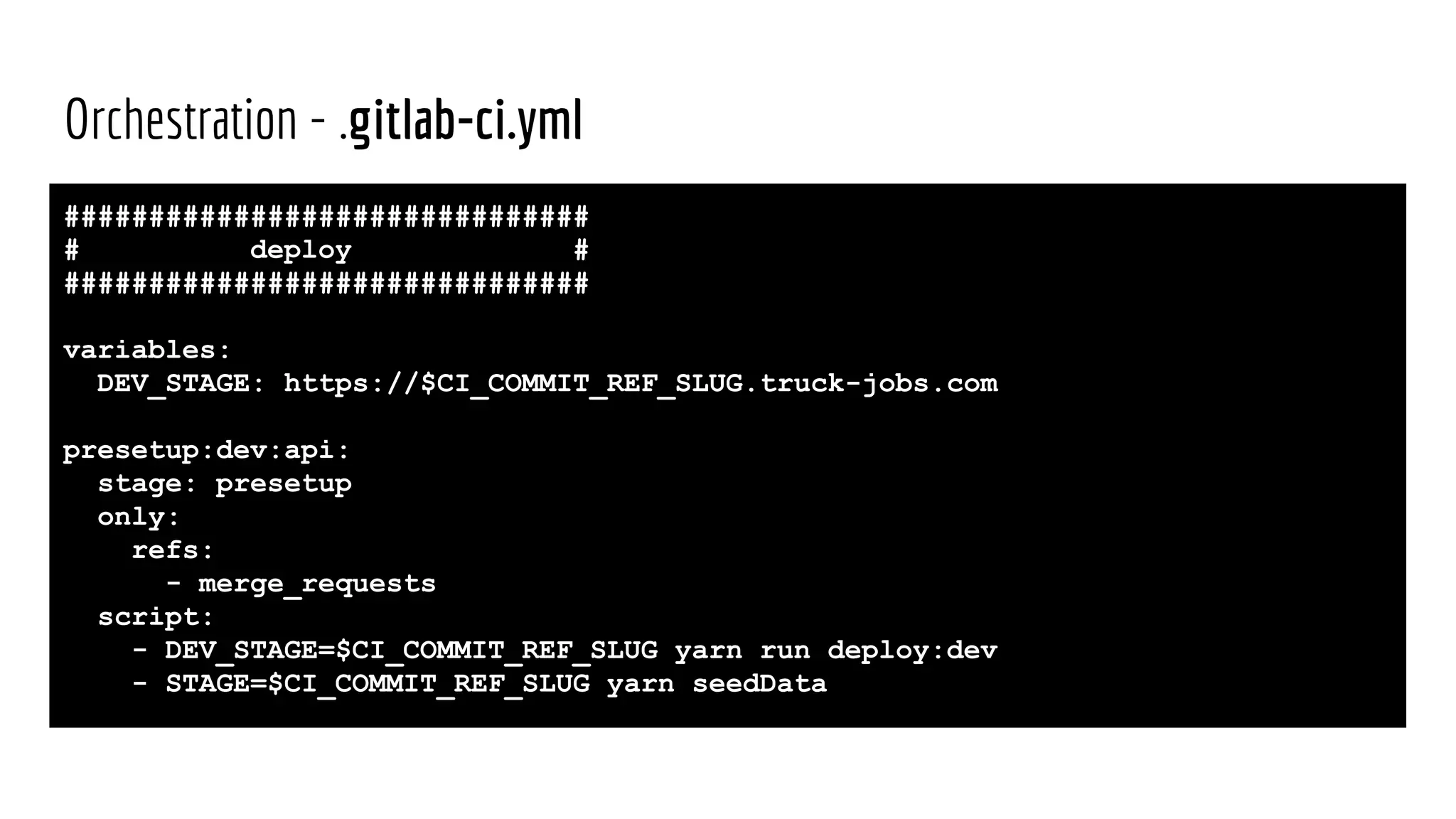 Serious deployment: unlimited environments! | PDF