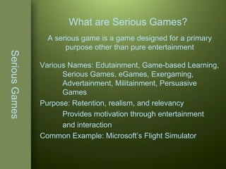 Serious Games | PPT