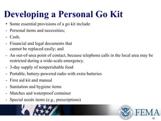 How FEMA Prepares Leaders for Continuity in Face of Terrorism | PPTX