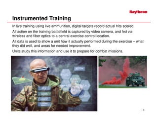 Arnold Geisler - Raytheon Connected Training: Transforming War Games for the US Army | PDF