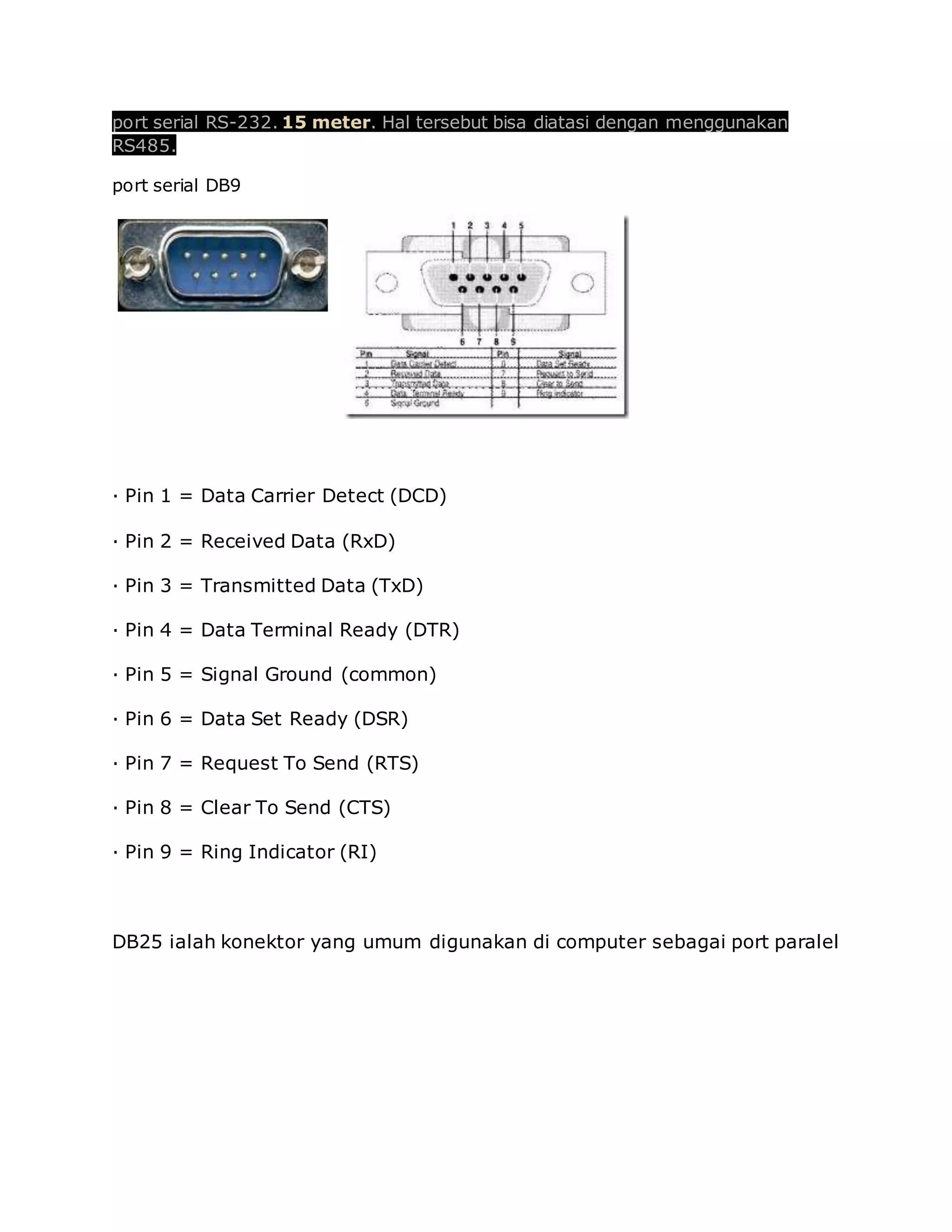 perbedaan antara transmisi data serial dan paralel | DOCX