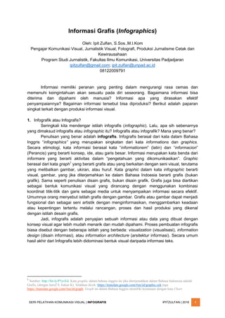 Seri pelatihan komunikasi visual infografis | PDF