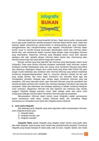 Seri pelatihan komunikasi visual infografis | PDF