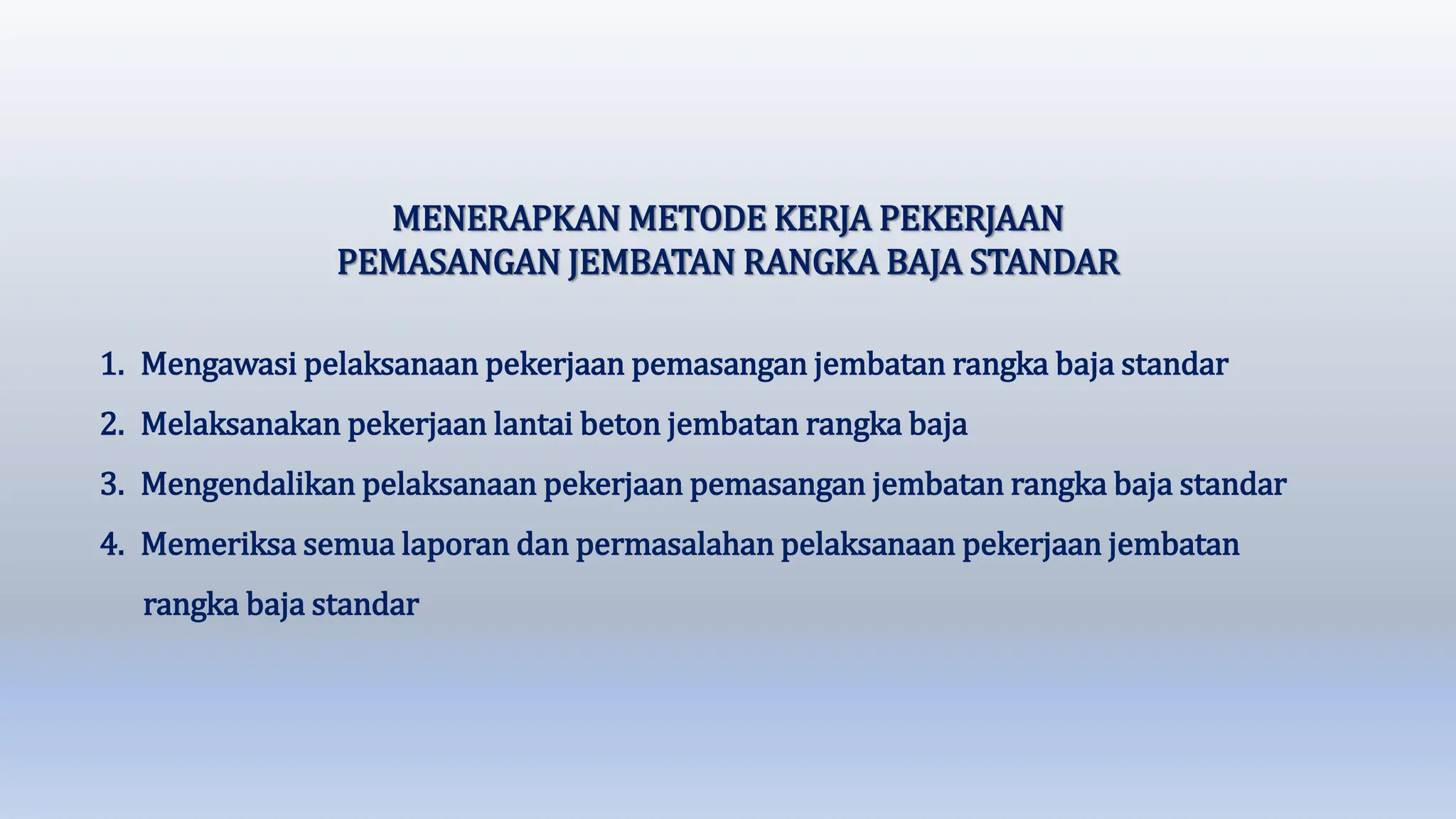 sertfikasi keahlian konstruksi keahlian pekerjaan jembatan | PPTX
