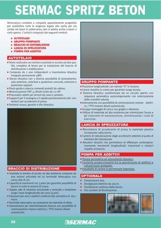 Sermac concrete pump_product_brochure | PDF
