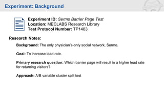 Sermo Article Email Case Study | PPTX