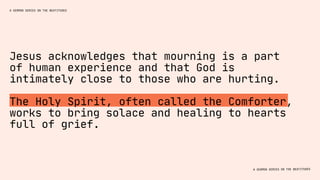 sermon series presentation template orange and cream | PPT