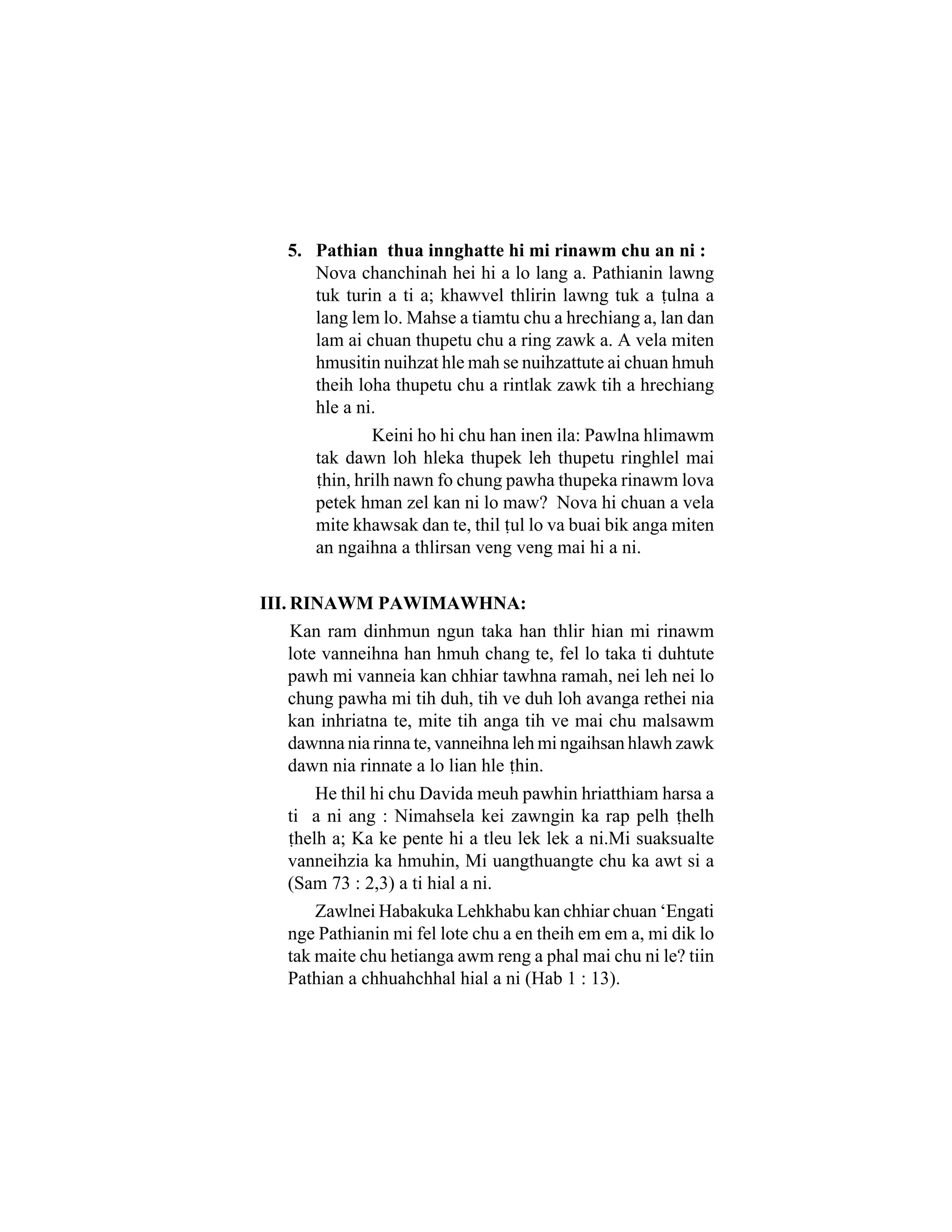 Sermon For R I N A W M I N A W M R A W H | PDF