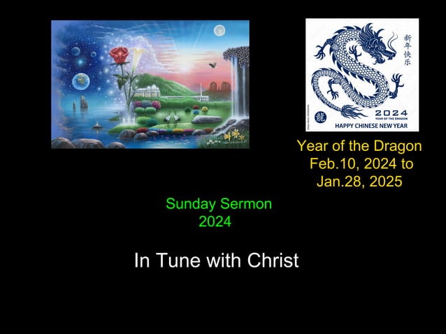 Sermon - In Tune with Christ - Cheon Shim Won | PDF