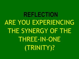 Church Sermon: Three in One - Part 4 | PPTX