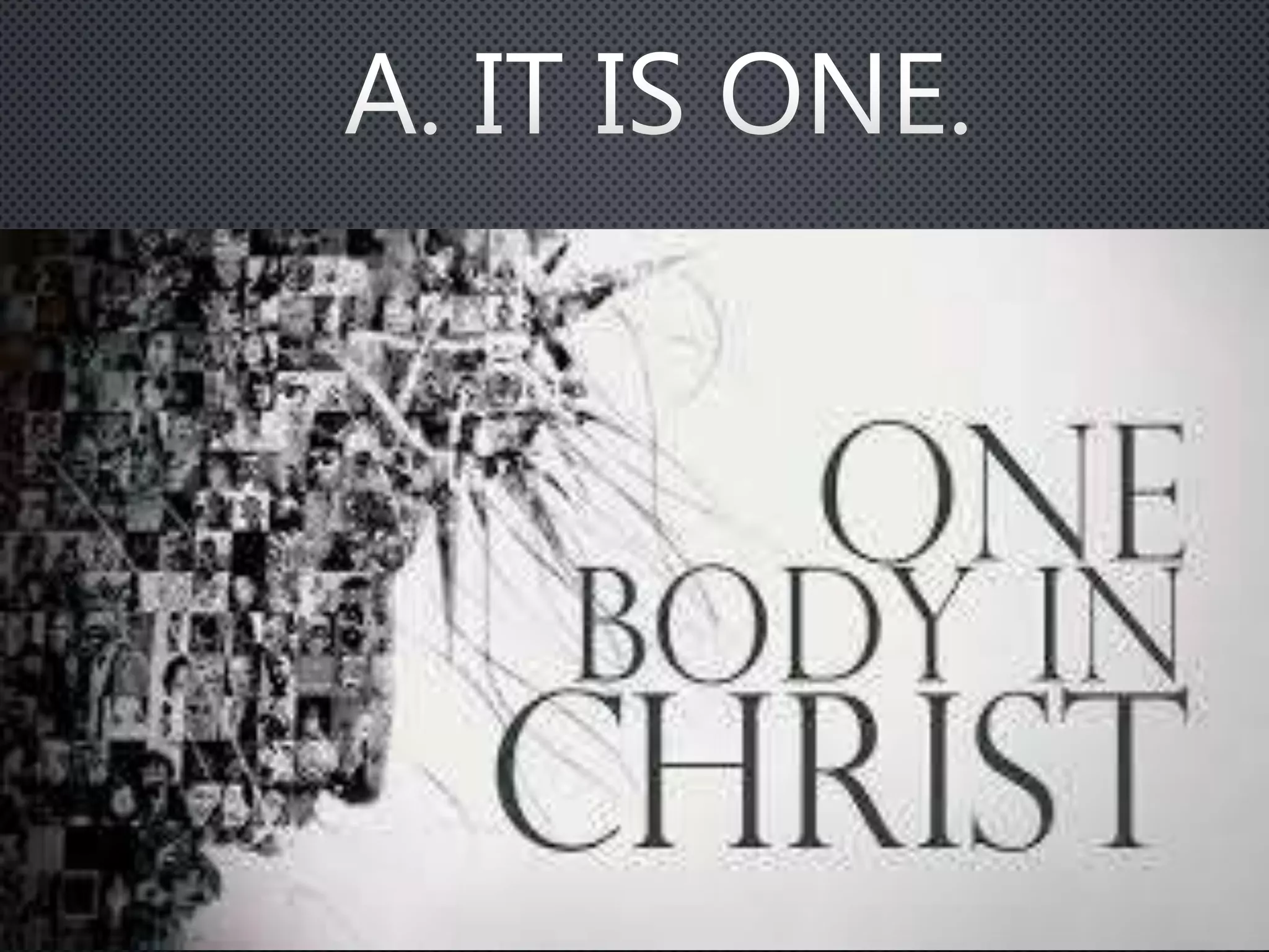 Church Sermon: The Church - The Body | PPTX