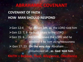 Sermon 1 abrahamic covenant 01 | PDF