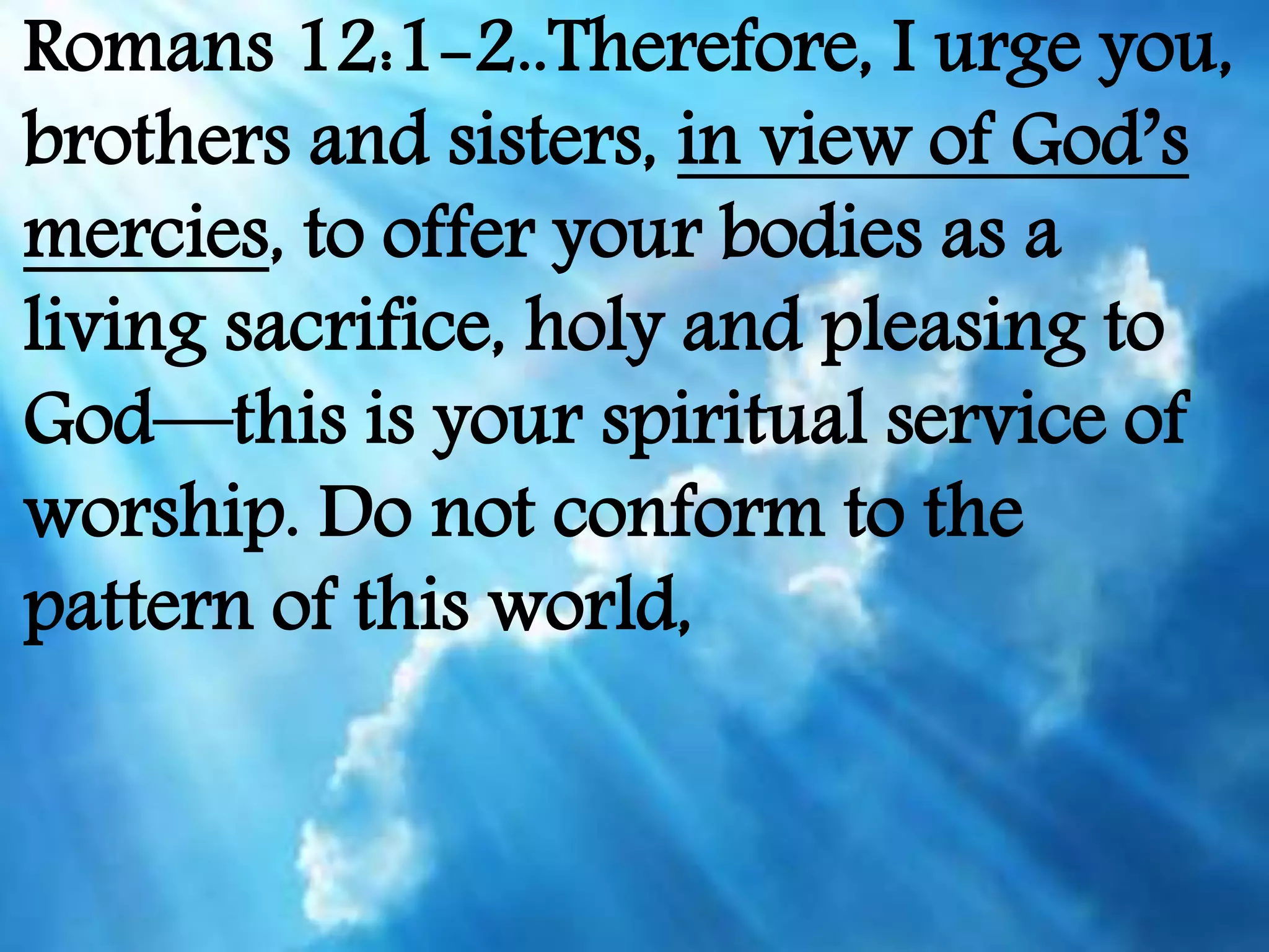 Back to our Roots Part II: Repentance | PPTX