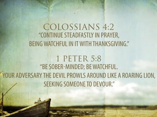 Watch For Jesus' Return - STAY AWAKE! | PPT